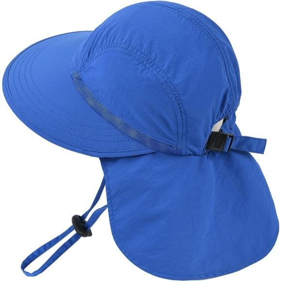 Accessories | Toddler Kids Sun Hats With Neck Flap Upf 5 Uv Protection ...